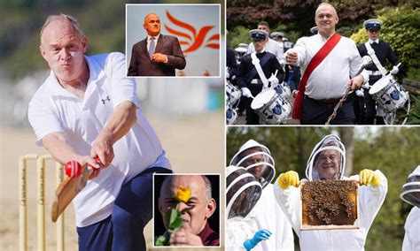 Get The Bungee Harness Ready Lib Dem Leader Davey Vows To Keep Doing Cheesy Stunts