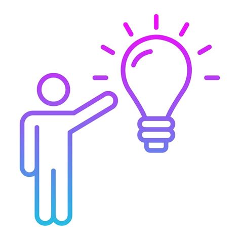 Premium Vector Creative Thinking Icon