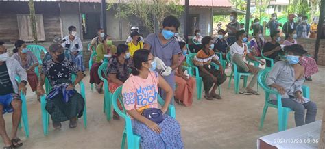 ပြည်ကြီးမဏ္ဍိုင်မြို့တွင် ကိုဗစ် ၁၉ ရောဂါ ကာကွယ်ဆေးအား ရွှေဂဲညိုကျေးရွာသို့ ကွင်းဆင်းထိုးနှံ