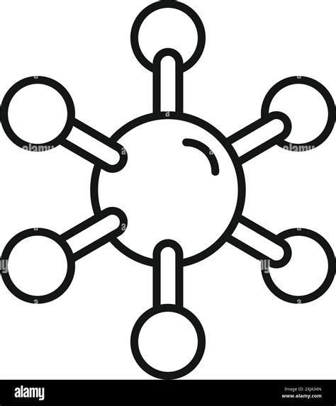 Atom Structure Is Representing The Composition Of An Atom Stock Vector