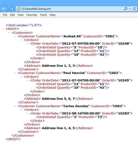Insert And Update Bulk Xml Data Into Sql A To Z
