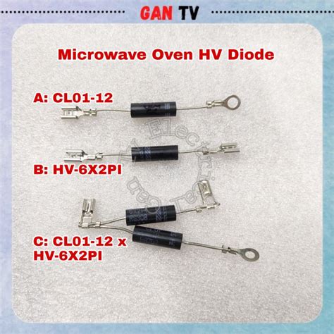 Heavy Duty Microwave Oven Diode Cl01 12 Hv 6x2pi Universal Multi High Voltage Hv Rectifier Gantv