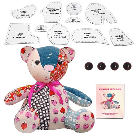 Teddy Bear Pattern Template