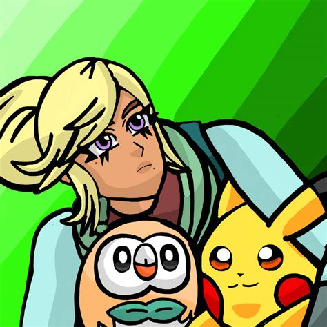 Pikachu Rowlet And Robyn By Robynhillzoneact25 On Deviantart