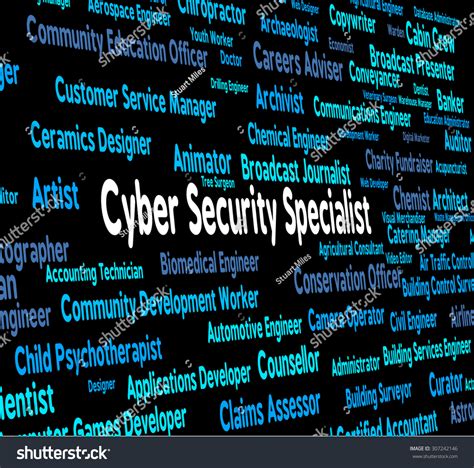 Cyber Security Skills Employee Over 21 Royalty Free Licensable Stock