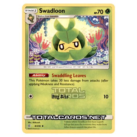 Pokemon Sun And Moon Unified Minds Swadloon 8236