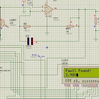 Full Simulated Output Of LDR Under Bright Light Download Scientific Diagram