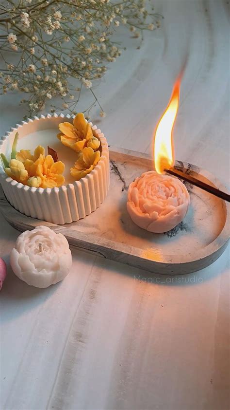 Свечи из пчелиного воска Ароматические свечи Романтические свечи Соевые свечи