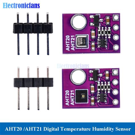 Aht20 Aht21 High Precision Digital Temperature Humidity Sensor I2c Interface Intelligent