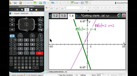 Getting Started With The Ti Nspire Youtube