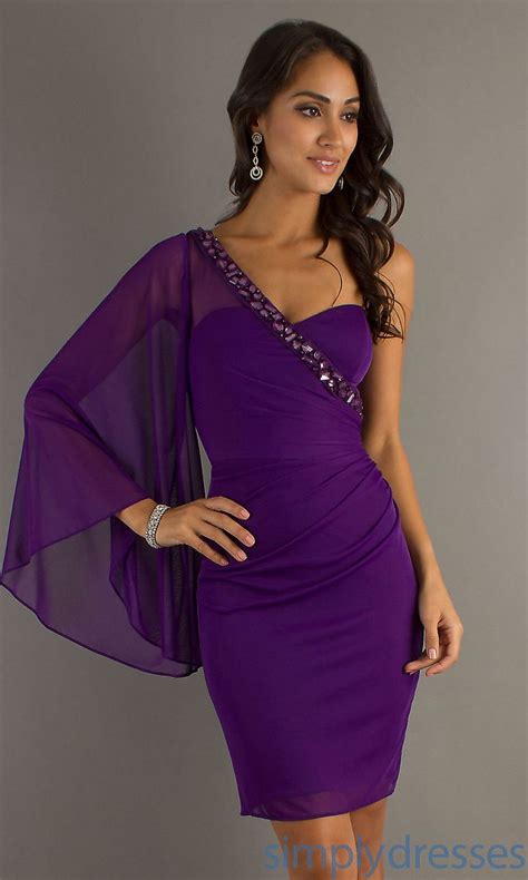 Cocktail Party Purple Dresses At Stella Bowles Blog