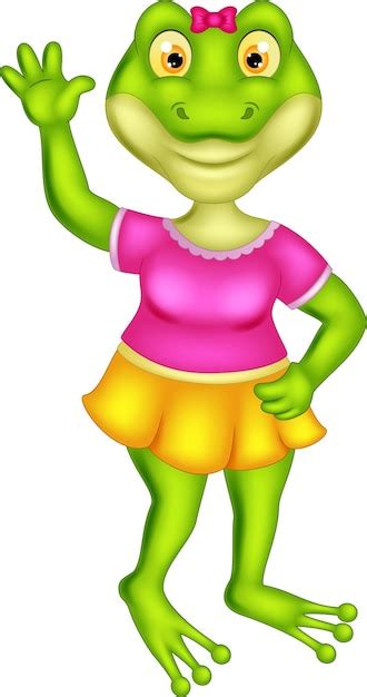 Premium Vector Cute Frog