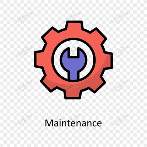 유지 보수 벡터 채우기 개요 아이콘 디자인 일러스트 레이 션 Png 일러스트 무료 다운로드 Lovepik