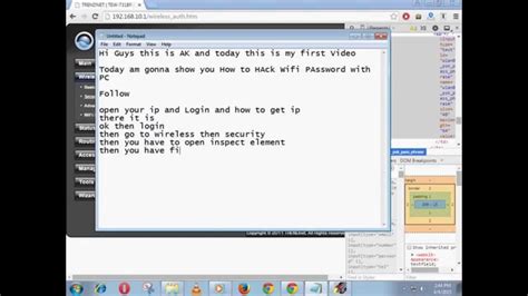 Hacking Any Wifi Password With Your Laptop 2015 Update Version Youtube