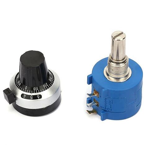 Wirewound Potentiometer Rotary Multi Turn 100ohm 2 Grandado Wirewound Potentiometer Rotary Multi Turn 100ohm 2 Grandado