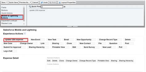 How To Update Records Using Quick Action In Salesforce