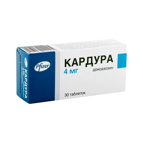 Чесні відгуки про Кардур таблетки по 4 мг, 30 шт. - Pfizer від наших ...