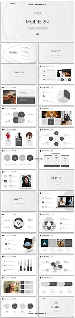 家居装饰室内设计案例ppt模板 花瓣网