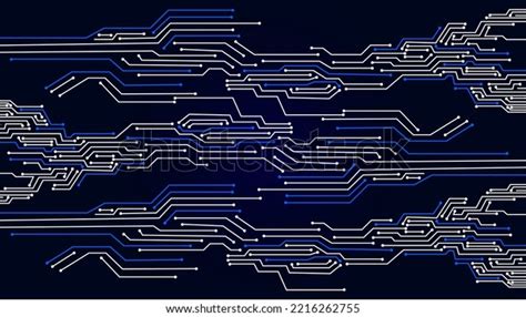 Microchip Background Vector Illustration Vector Wallpaper Stock Vector Royalty Free 2216262755
