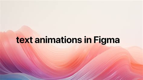 Simple Changing Text Animation Figma