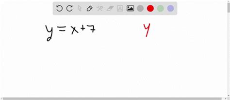 SOLVED Since Y X 7 Is A Function Rewrite The Equation Using Numerade