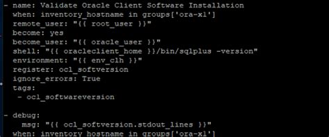 Devops Series Deployment Of Oracle Database 19c Client 193 For Linux X8664 With Ansible