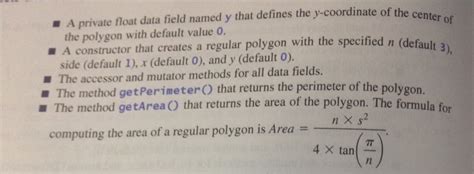 Solved Geometry N Sided Regular Polygon An N Sided Regular Chegg