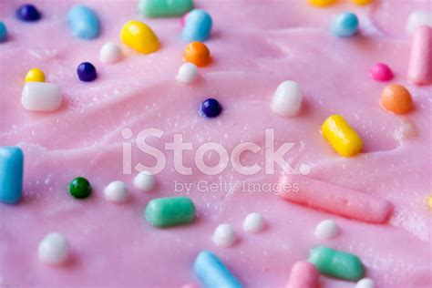 핑크 바닐라 설탕 프로 스 팅 스톡 사진 Freeimages