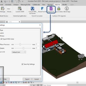 Revit STL Exporter Plugin Easily Export Revit D Models To STL
