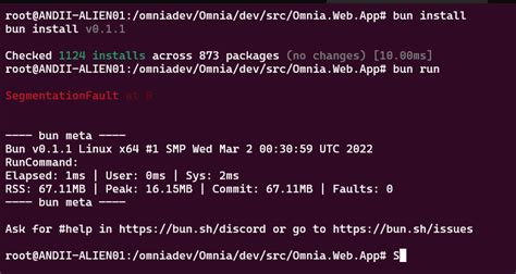 Windows Subsystem For Linux Ubuntu Get Segmentationfault At 0 · Issue