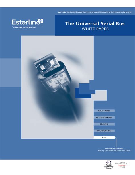 The Universal Serial Bus