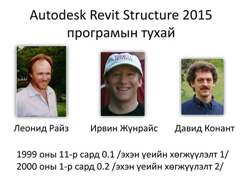 Autodesk Revit Structure 2015 програмыг ашиглан барилга бүтээцийн зураг