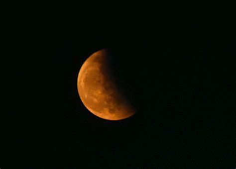 Partial Lunar Eclipse Leaves Stargazers Thrilled India News