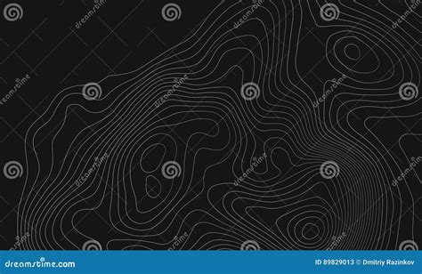 Topographic Map Background With Space For Copy Line Topography Map Contour Background