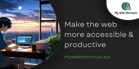 My Web Shortcuts Open Source Browser Extension For Productivity And Accessibility