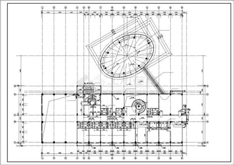某地小型实用四层商务楼建筑施工图办公综合体土木在线