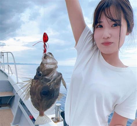 渕上万莉 さんのインスタグラム写真 渕上万莉 Instagram 島根でタイラバ TRUSTの淳ちゃん船長が企画してくれたタイ