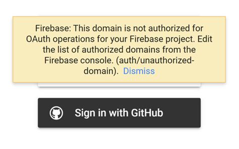 SOLVED Auth Unauthorized Domain Error In Firebase Auth