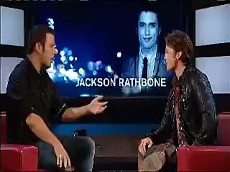 George Stroumboulopoulos Tonight Jackson Rathbone — Видео от Twilight Saga Publication