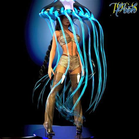 Nadia 183 3d Render Digital Art By Pooh68