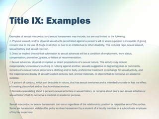 University Administrative Policy PPT