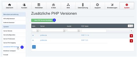 Verschiedene Php Versionen Für Ispconfig Installieren Php Fpm Fastcgi