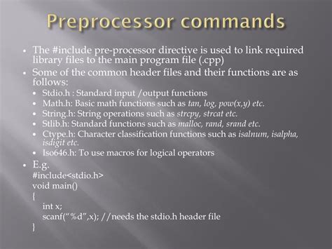 Ppt ‘c Programming Structures And Commands Powerpoint Presentation Id3640500