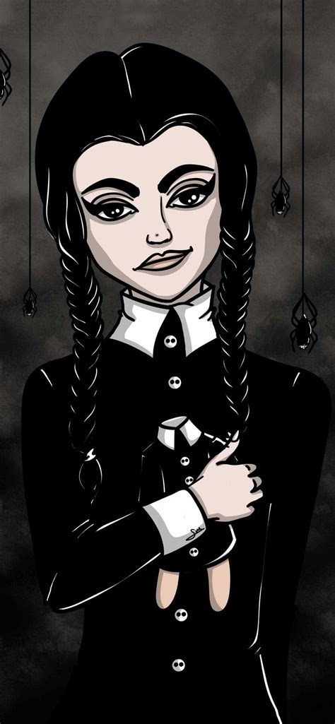 Wednesday Addams Wallpaper Ixpap