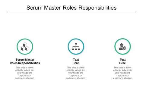 Scrum Master Roles Responsibilities Ppt Powerpoint Presentation Icon Summary Cpb