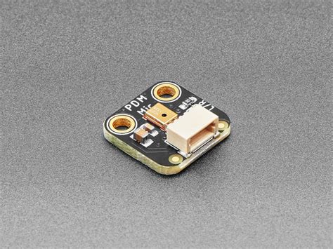 Adafruit Pdm Microphone Breakout With Jst Sh Connector Id 4346