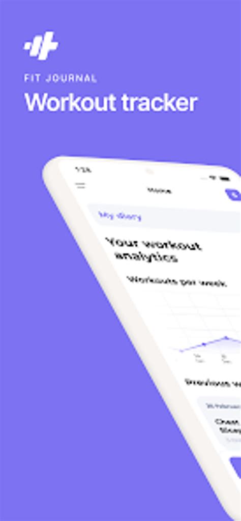 Fit Journal Gym Workout Log For Android Download