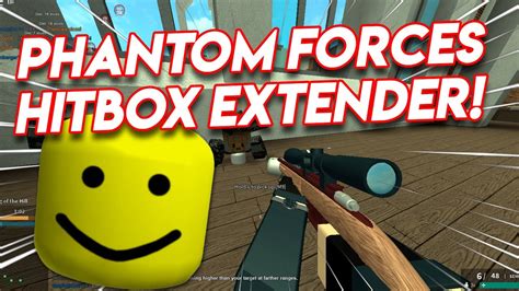 NEW PHANTOM FORCES HITBOX EXTENDER ROBLOX SCRIPT YouTube