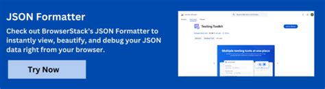 Json Formatter And Validator Browserstack