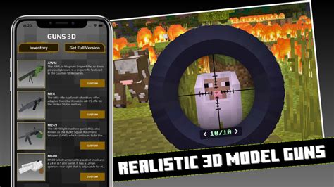 Iphone Için Actual Gun Addon For Minecraft İndir